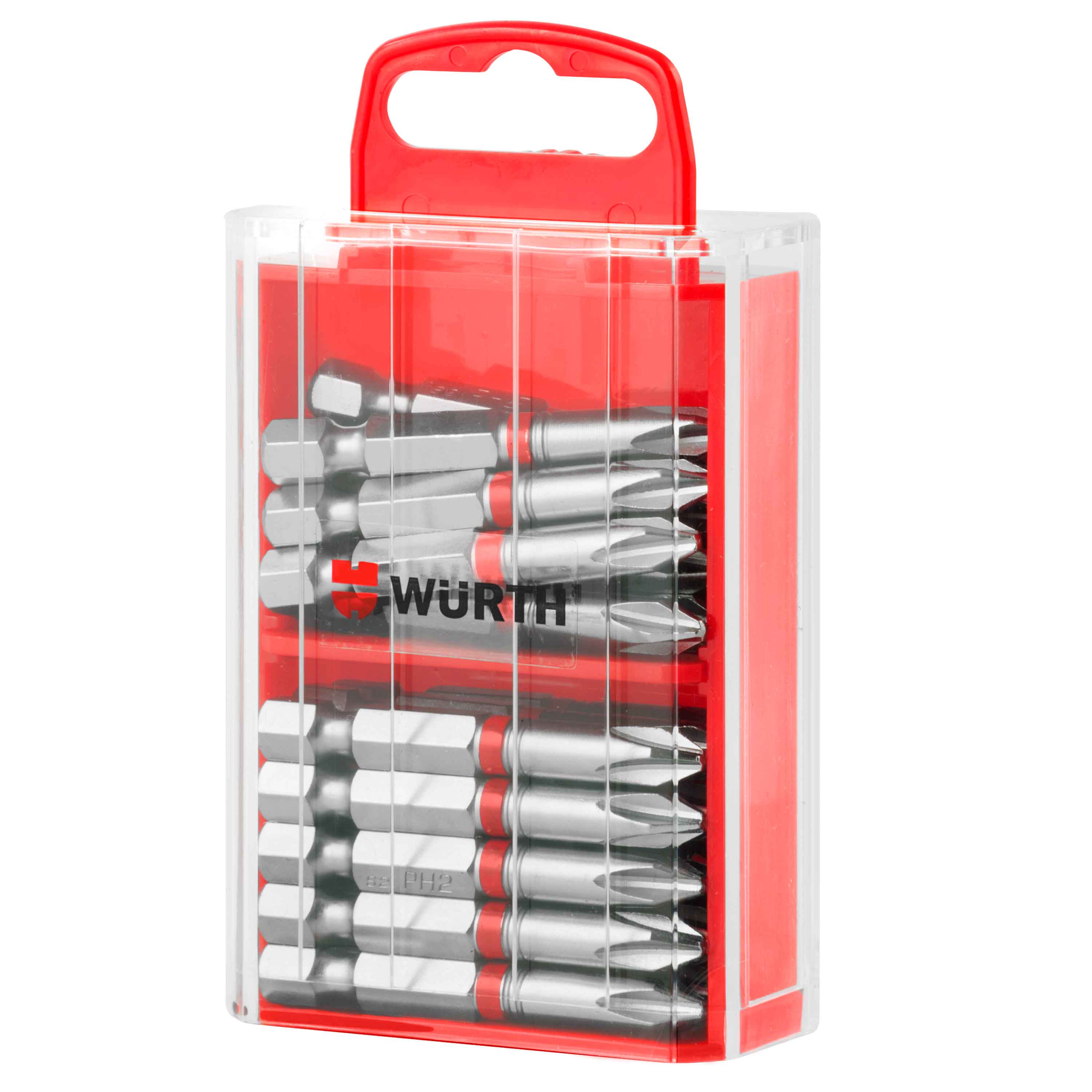 SET PUNTAS BIT PH2 50 MM 25 PIEZAS | Würth Argentina